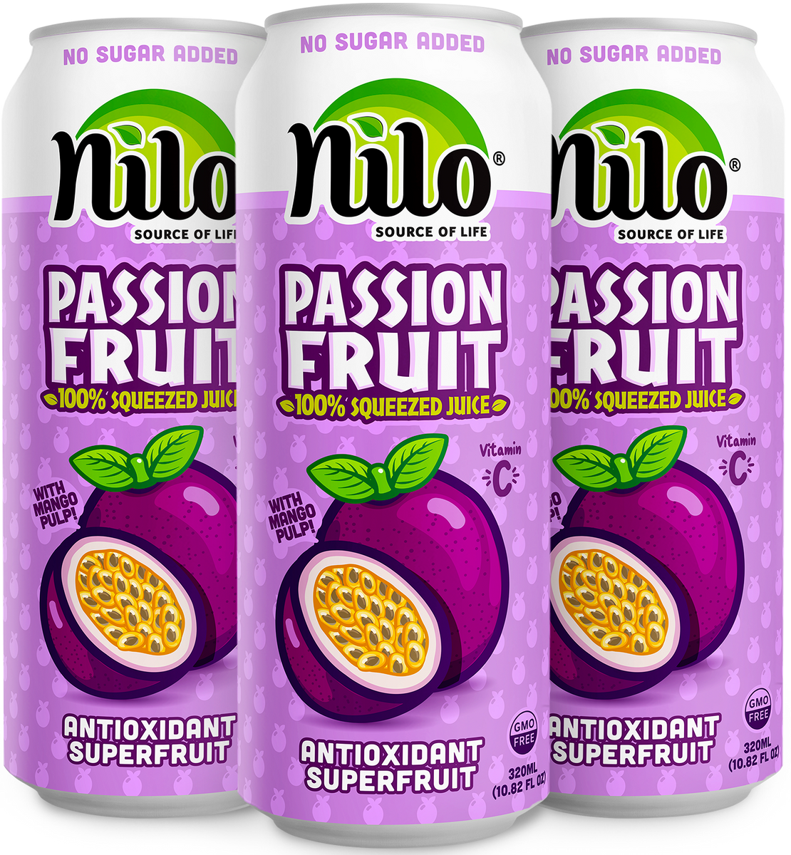Nilo® Passion Fruit Juice I With Mango Pulp – NILO